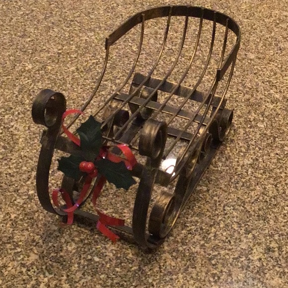 Holiday | Vintage Metal Sleigh | Poshmark